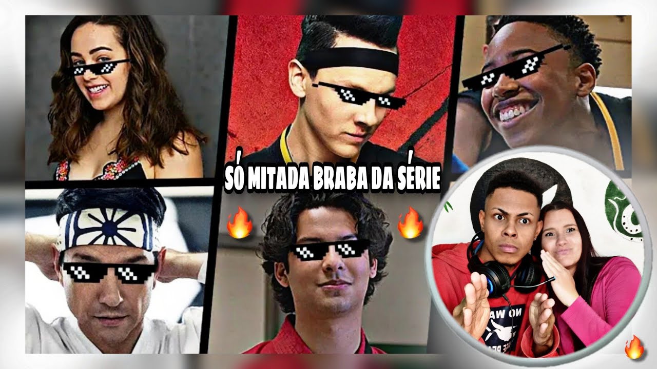 REACT: TOP 10 MELHORES MITAGENS E PATADAS COBRA KAI /CASAL REACT - YouTube