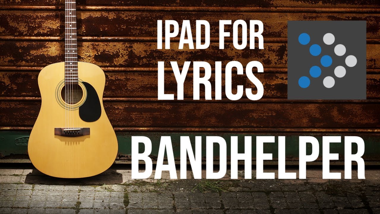 How To Use An IPad For Lyrics With Bandhelper YouTube how-to-use-an-ipad-for-lyrics-with-bandhelper-youtube