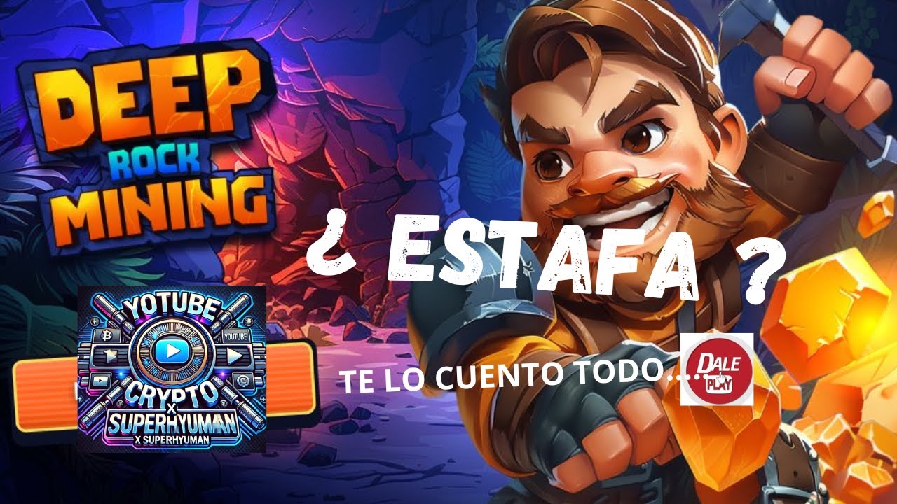 ¡DEEP ROCK MINING es una ESTAFA! 🚨 No Pierdas Tu Tiempo ni Dinero ⚠️ - YouTube