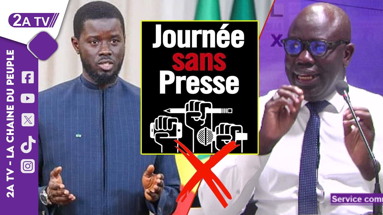 Journée sans Presse: Ahmed AIDARA déverse sa c... - YouTube