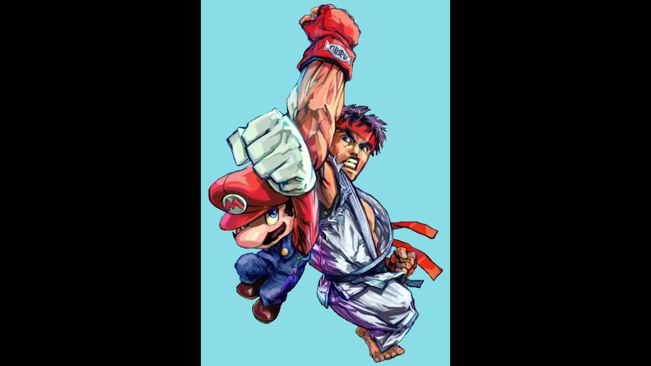 SUPER MARIO BROS VS STREET FIGHTER! 5 STOCK! SUPER SMASH BROS ULTIMATE ...