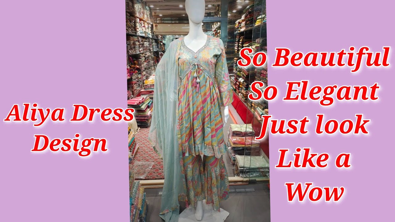 ALIYA Cut Anarkali Dress Design Ideas|@TrendyFashion143 - YouTube