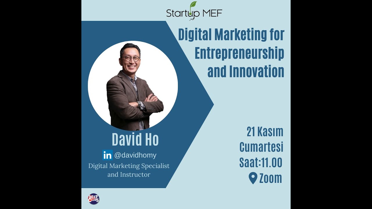 Digital Marketing for Entrepreneurship and Innovation - by David Ho ...