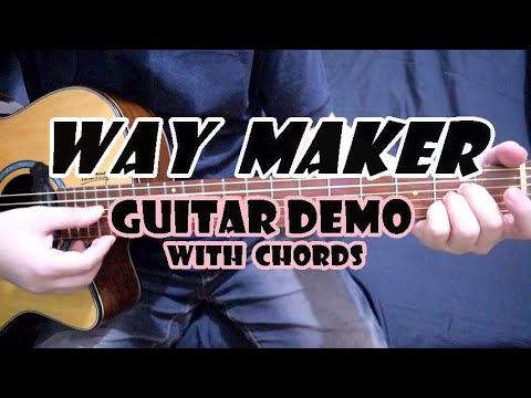 Way Maker - Leeland | Guitar Cover with Chords | DEMO - YouTube