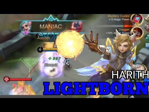 Harith epic gameplay 2x MANIAC By SOLOZ | Mobile Legends - YouTube
