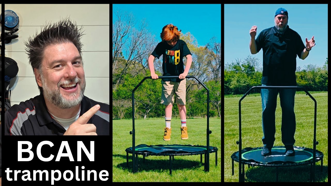 BCAN trampoline. How to get in shape! - YouTube