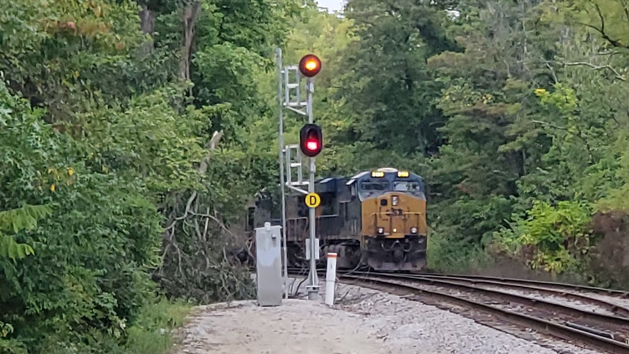 INRD Fixed Approach Signal Turning Off - YouTube