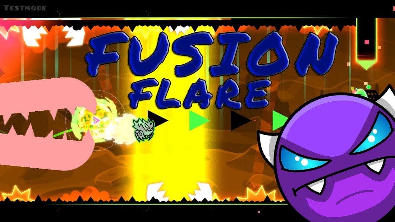 Fusion Flare (Easy Epic Demon) [Geometry Dash 2.11] - YouTube