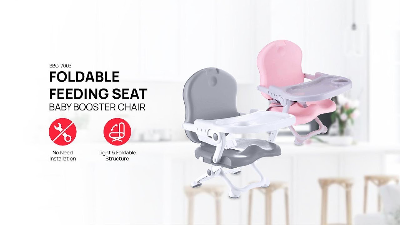 [UNBOX] Samu Giken Baby Booster Seat Foldable Feeding Baby Chair BBC ...