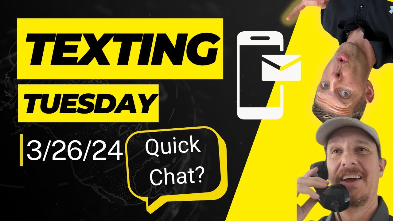 "Quick Chat?" Text Script (Texting & Traffic Tuesday) | Wake Up Real ...