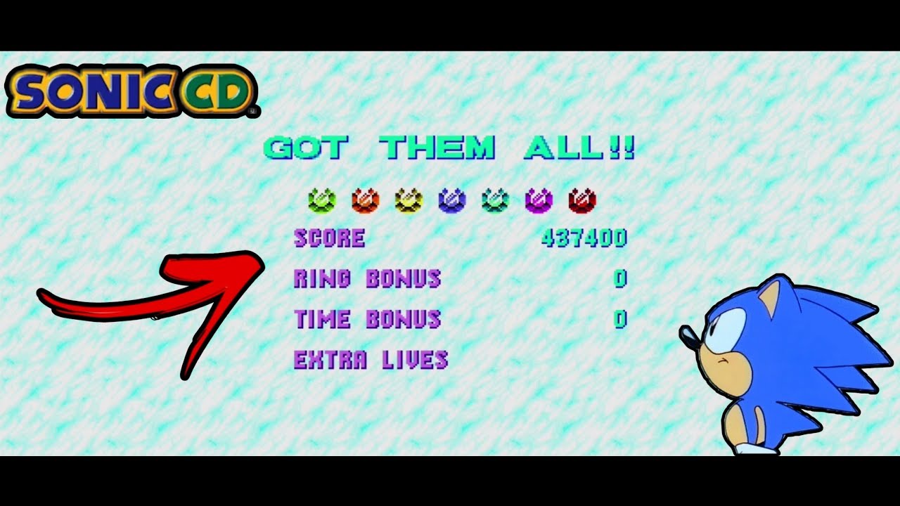 sonic cd android all 7 special stages (con sonic) - YouTube