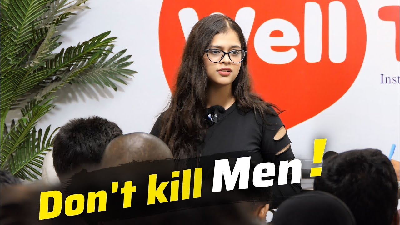Men empowerment | Most emotional Speech by Manyata Singh | Public Speaking | WellTalk institute ...