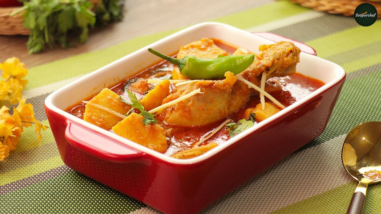 Arvi Chicken Recipe By SooperChef - YouTube