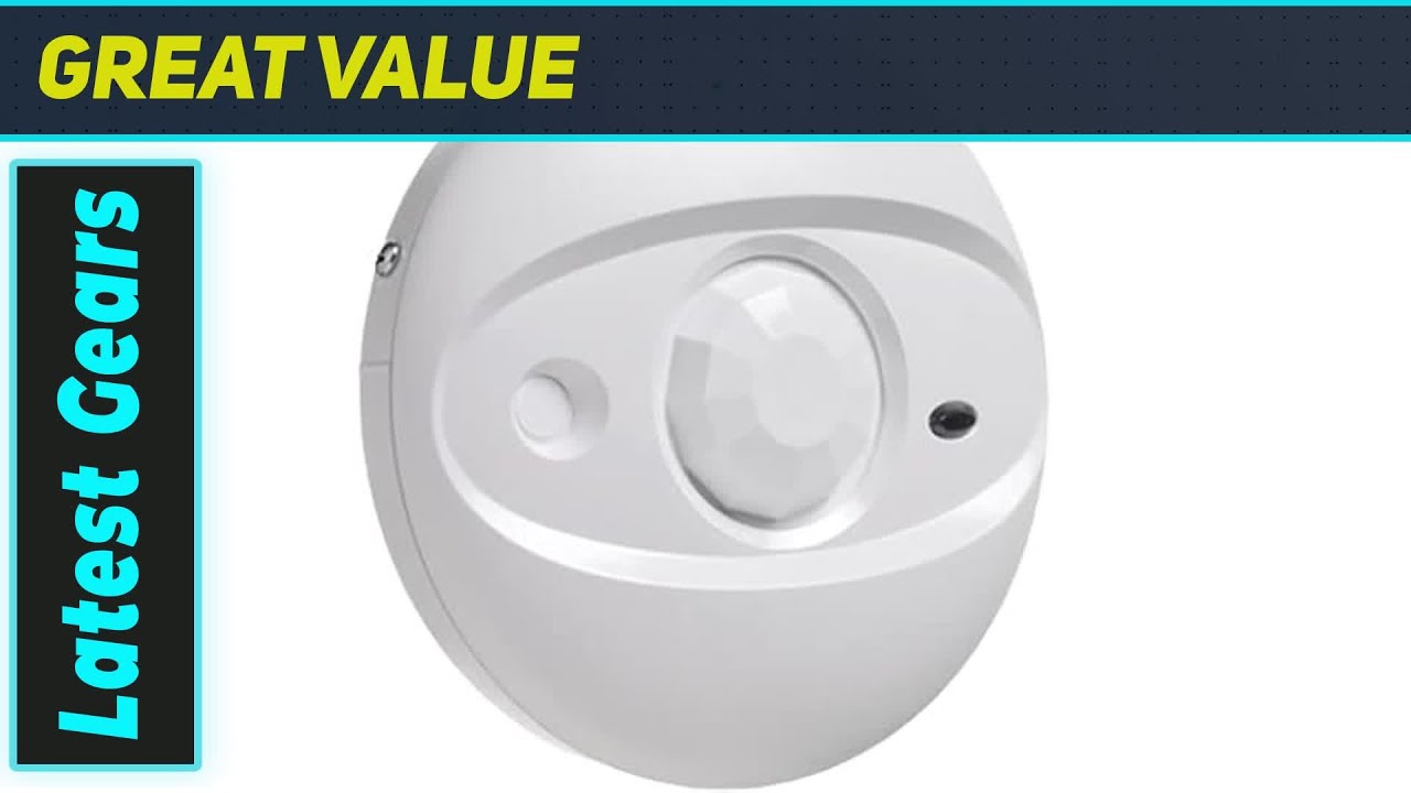 DSC BV-502GB: Best Ceiling Mount PIR Glass Break Detector? - YouTube