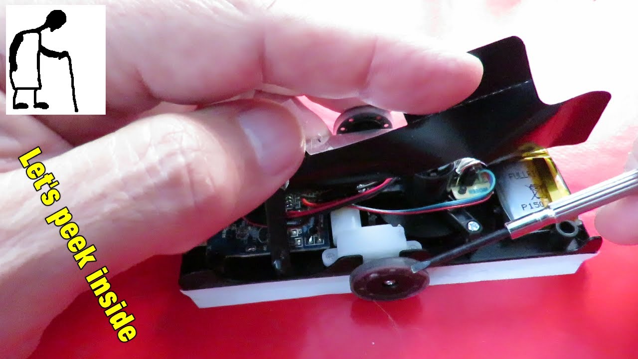 Let's peek inside the Air Hogs Zero Gravity Drive - YouTube
