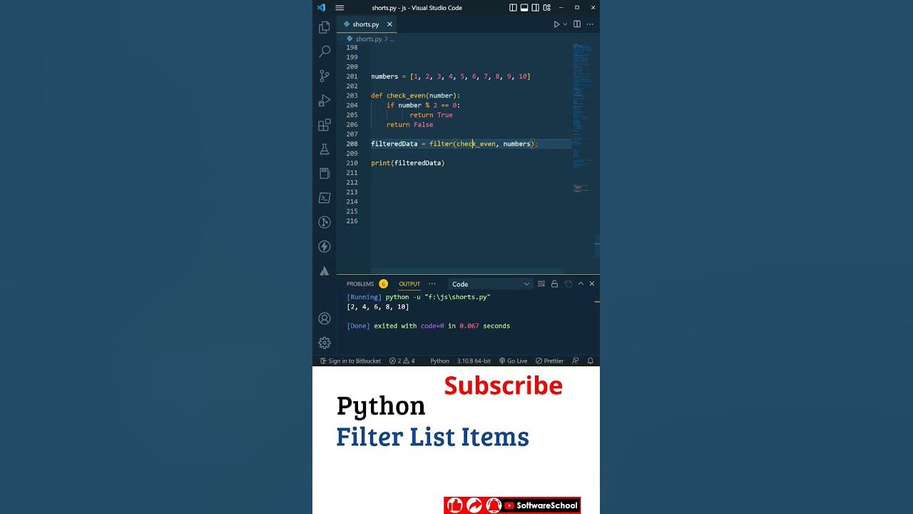 Python Tutorial Telugu: Filter Python Lists, Python For Beginners In Telugu, Python in Telugu ...