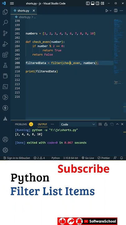Python Tutorial Telugu Filter Python Lists Python For Beginners In 