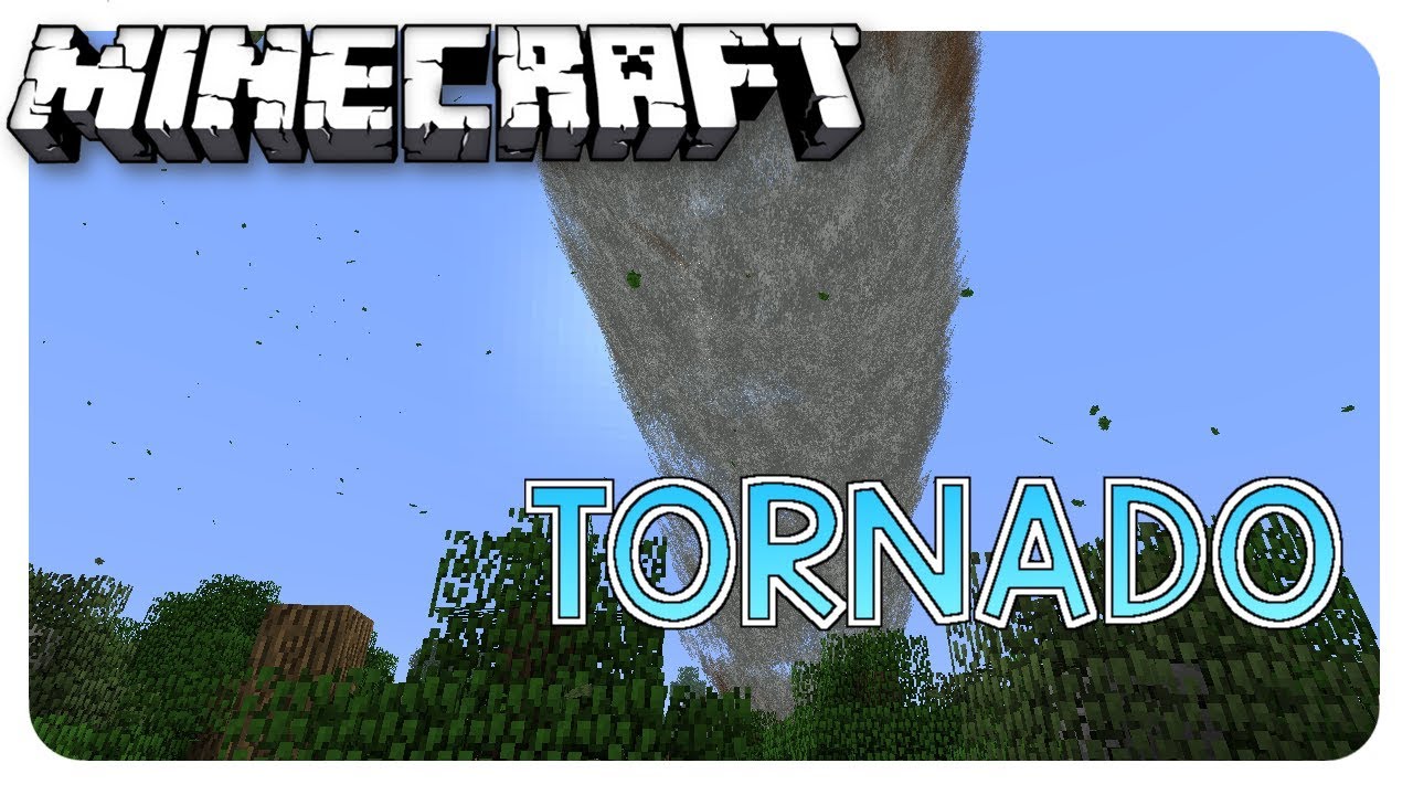 Een STORM/TORNADO in MINECRAFT!!! Weather & Tornadoes mod - Minecraft ...