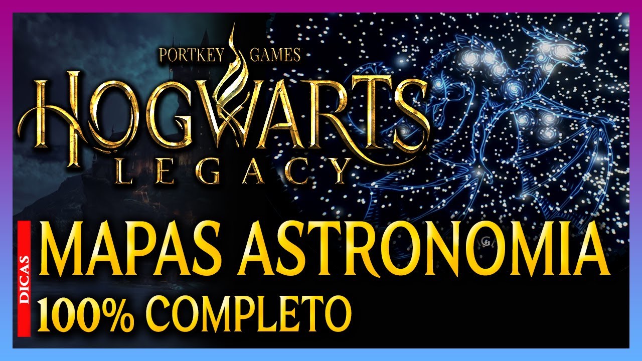 HOGWARTS LEGACY: TODOS OS MAPAS DE ASTRONOMIA - YouTube