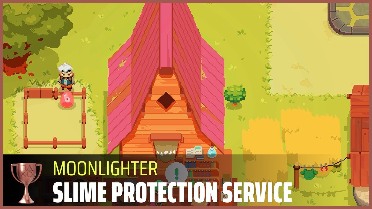 MOONLIGHTER - Slime Protection Service Trophy | PS4 - YouTube