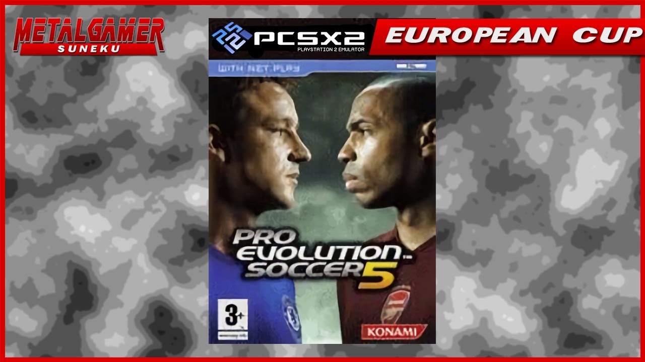 Pro Evolution Soccer 5 HD PSCX2 Playthrough European Cup England - YouTube