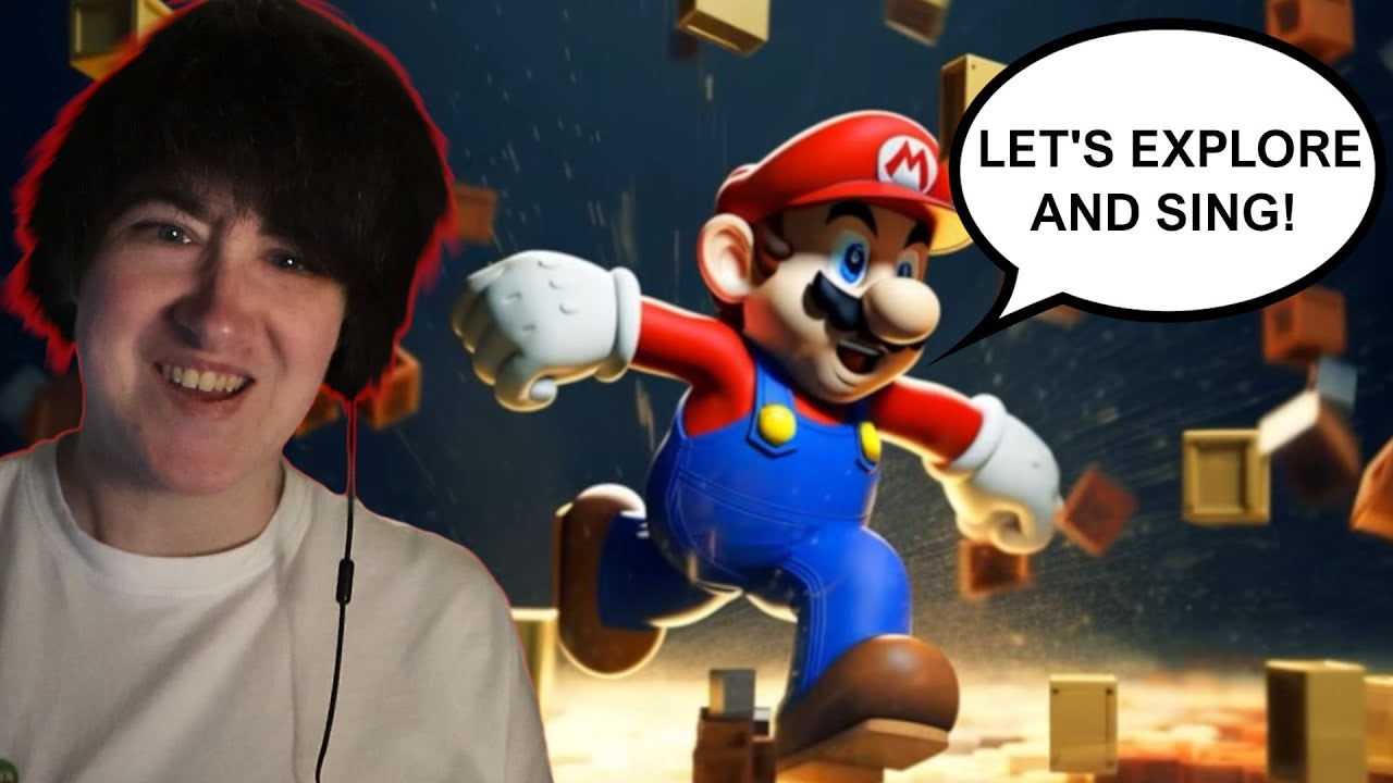 MARIO TRAVELS TO EVERY GAME! | 'Super Mario Sings A Song' Reaction ...