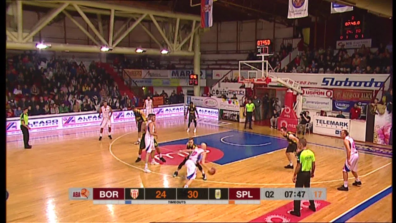 Ankle breaker! Ilija Đoković has got the moves! (Borac - Split, 13.12.2017) - YouTube