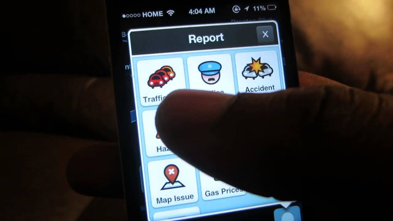 COOL! Waze: Social Media For GPS Driving - Evade The Police!! LOL - YouTube