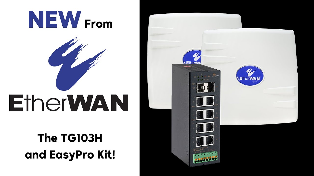 Check Out The Latest Products From EtherWAN: The TG103H and EasyLink ...