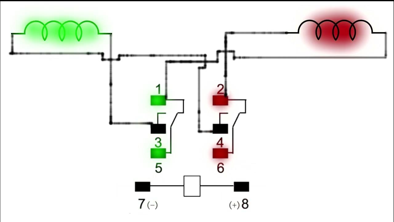 DPDT two coil system mp4 - YouTube