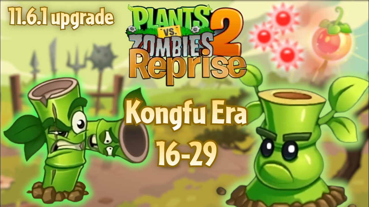 KFW Part 2 - Bamboo Shoot & Bamboo Lobber make a PvZ 2 apperance ...