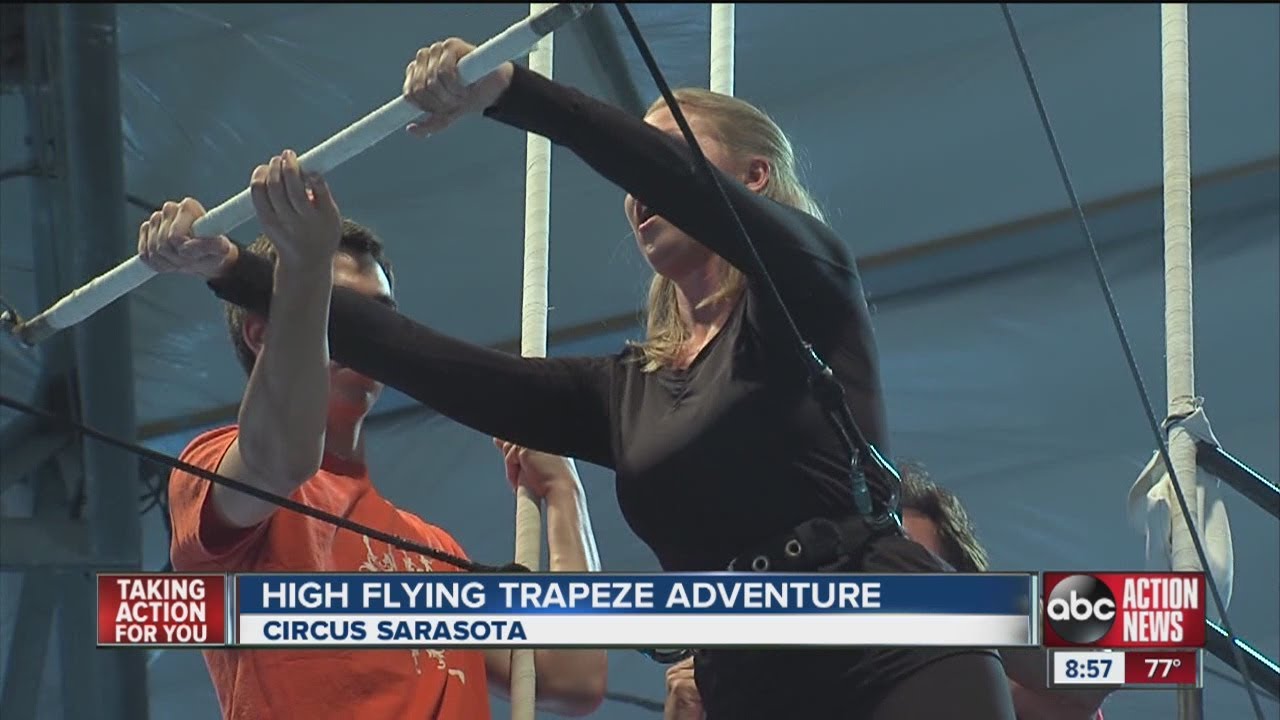 ABC Action News: Weekend Edition High Flying Trapeze - YouTube