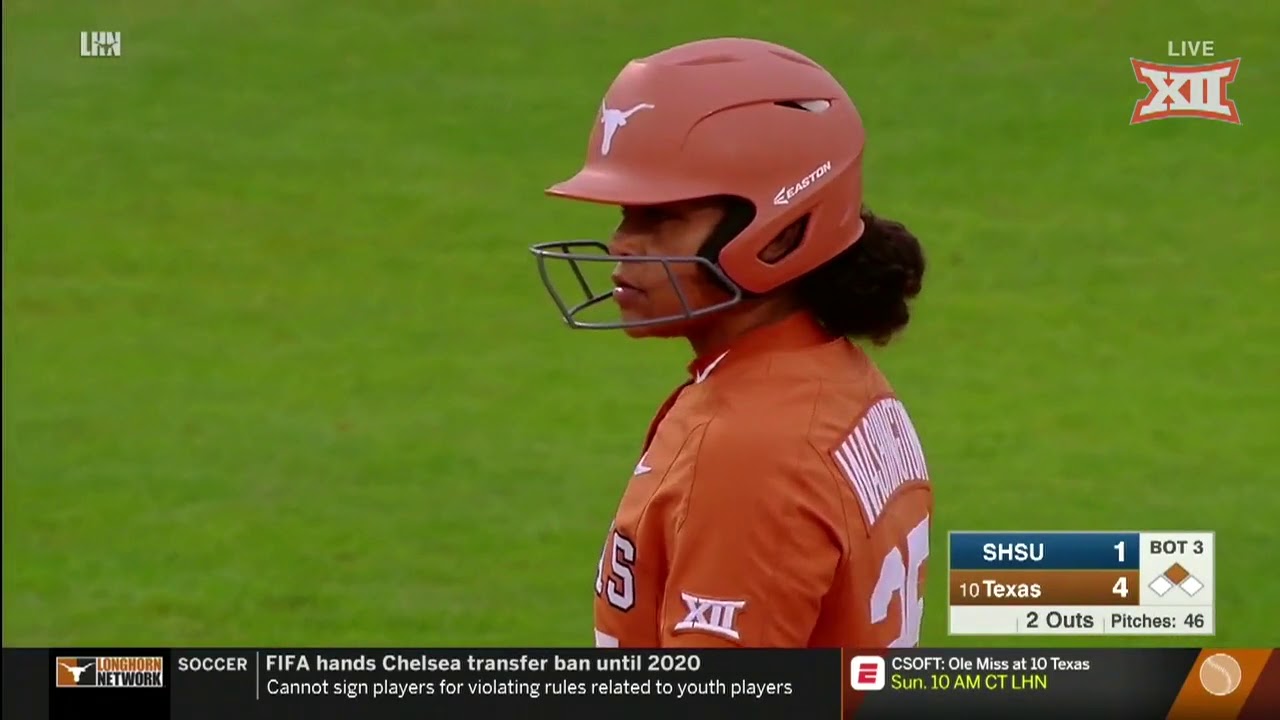 Sam Houston State vs Texas Softball Highlights - YouTube