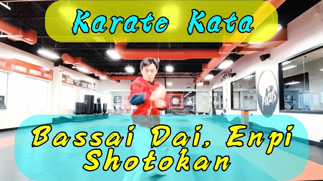 Karate Kata Bassai Dai Enpi Shotokan(🔴Super Class LINK Below⬇️) - YouTube