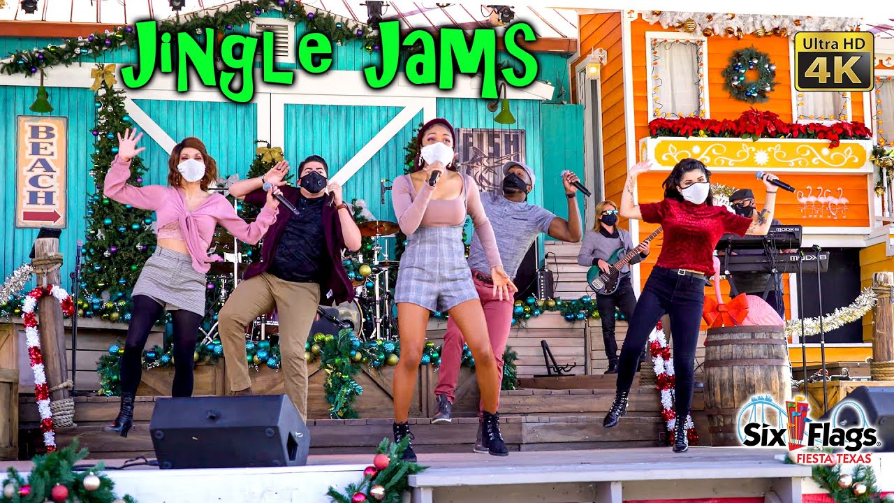 2020-12-12 Jingle Jams Complete Show Ultra HD 4K Six Flags Fiesta Texas ...