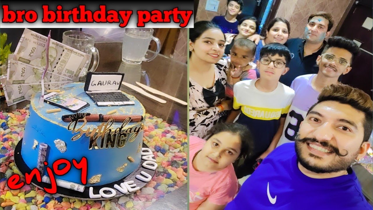 bro birthday party 🥳🎂🥳 - YouTube