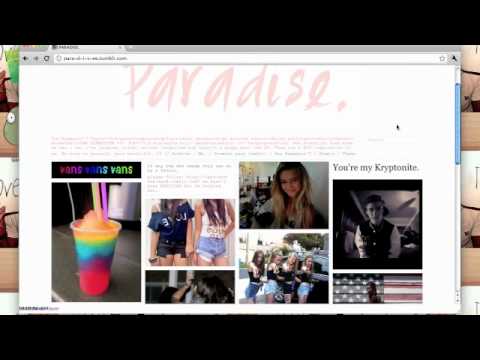 How to use TUMBLR.. - YouTube