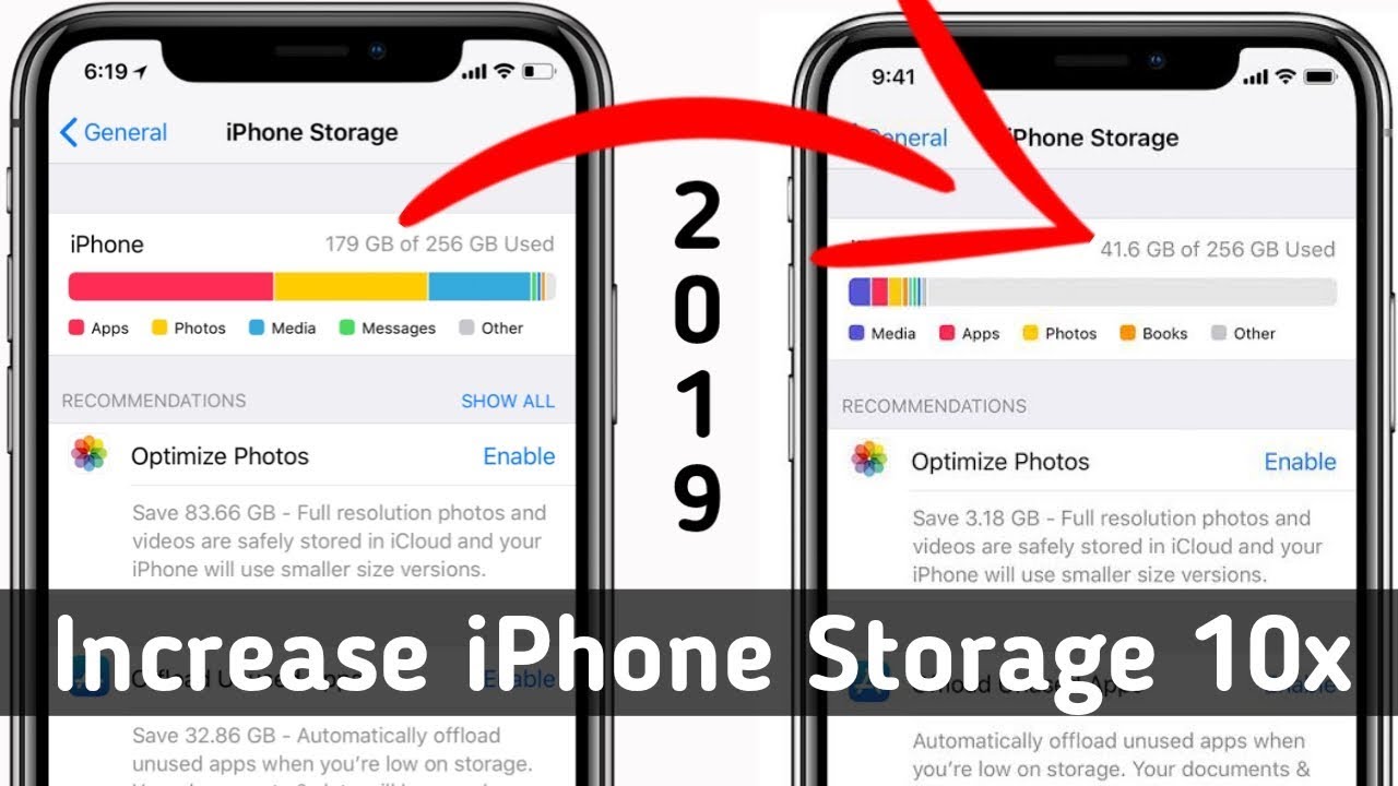 Increase iphone storage 10x , Just In 1 Steps , 💥 - YouTube