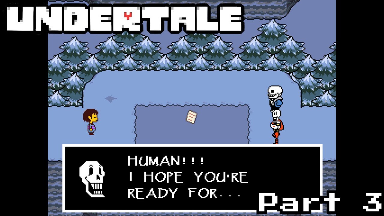 Undertale: (Pacifist Route) part 3 Solving the Puzzles - YouTube