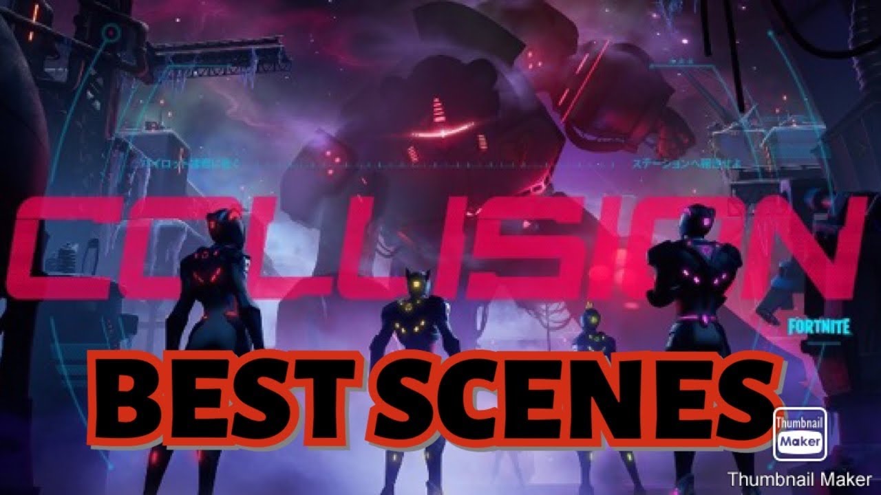 Fortnite ‘COLLISION’ Event Best Scenes - YouTube