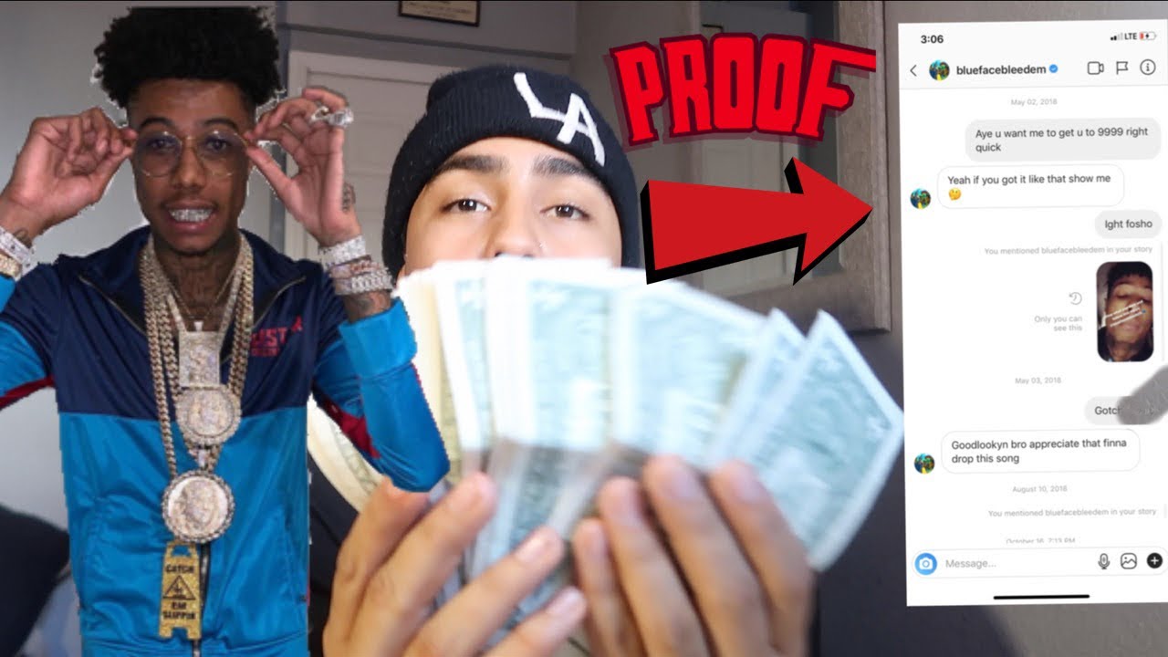 HOW I HELPED MAKE BLUEFACE FAMOUS AND HERES MY PROOF!!😱 - YouTube