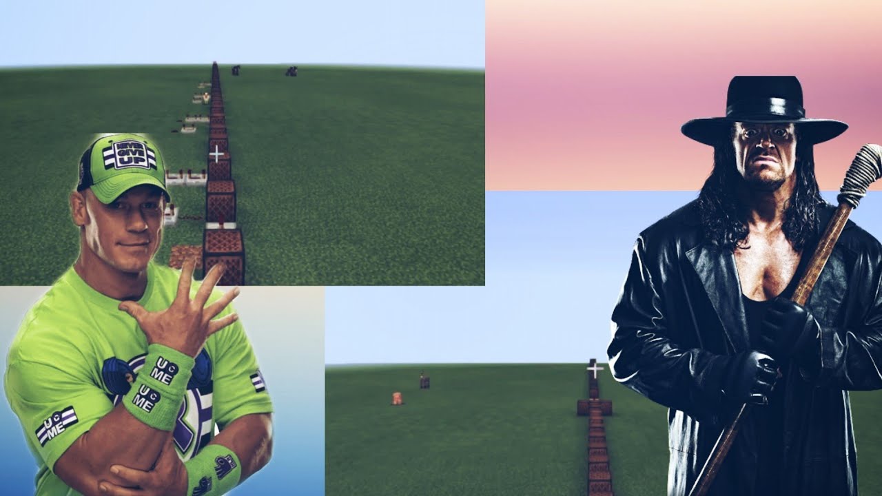 John cena and undertaker theme songs minecraft music noteblock - YouTube