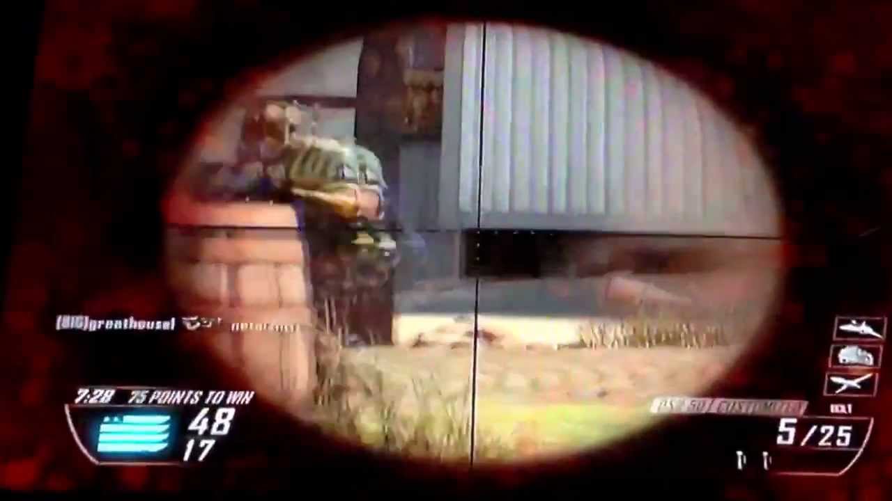 Black ops 2 Dsr gameplay & cyborg camo! - YouTube