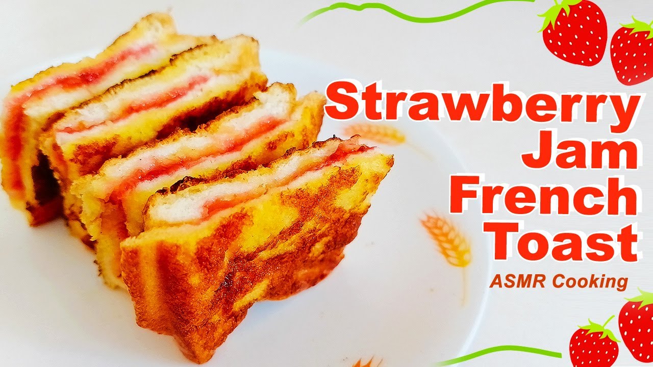 2-Minute Strawberry Jam French Toast with PerySmith 3in1 Waffle Maker ...