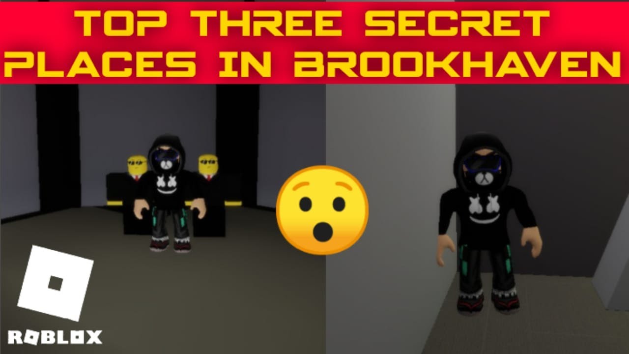 Top 3 Secret Places In Brookhaven | Roblox - YouTube