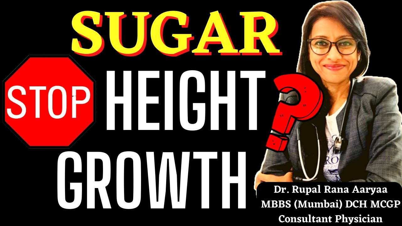 🥣 SUGAR STOP 🚫 HEGHT GROWTH ? क्या शक्कर लेने से HEIGHT GROWTH STOP ...