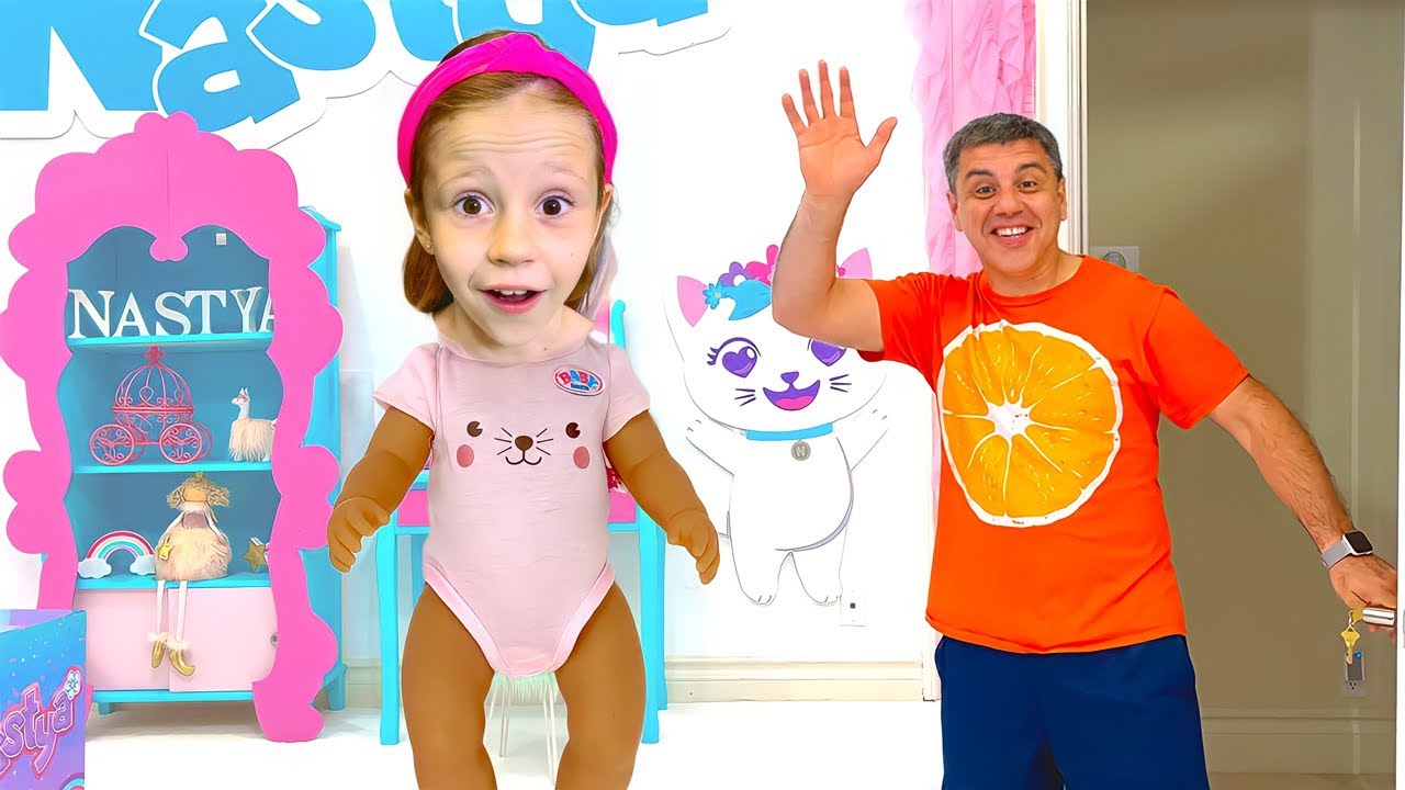 Nastya and friends in funny adventures for kids. - YouTube