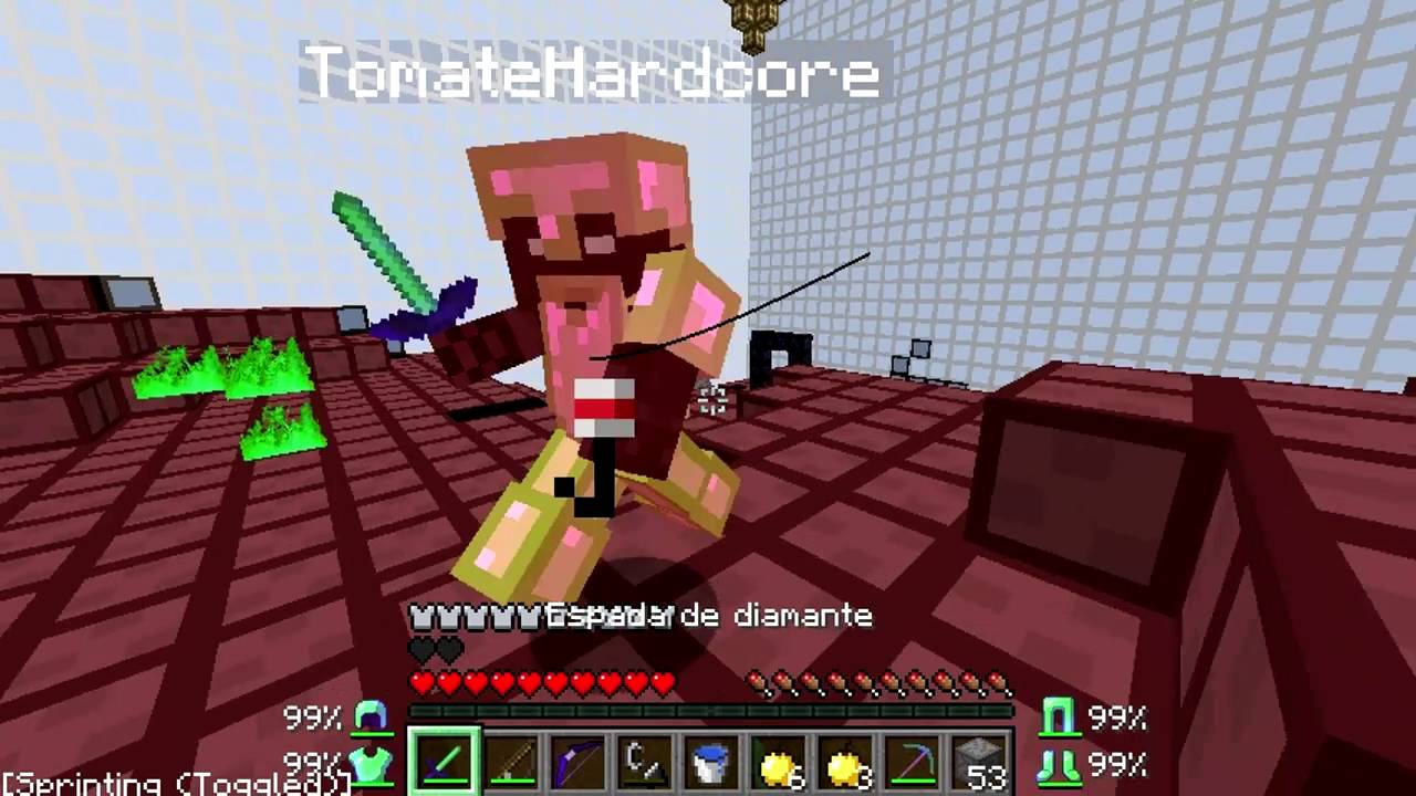 COMO PRACTICAR EN MINECRAFT PVP - YouTube