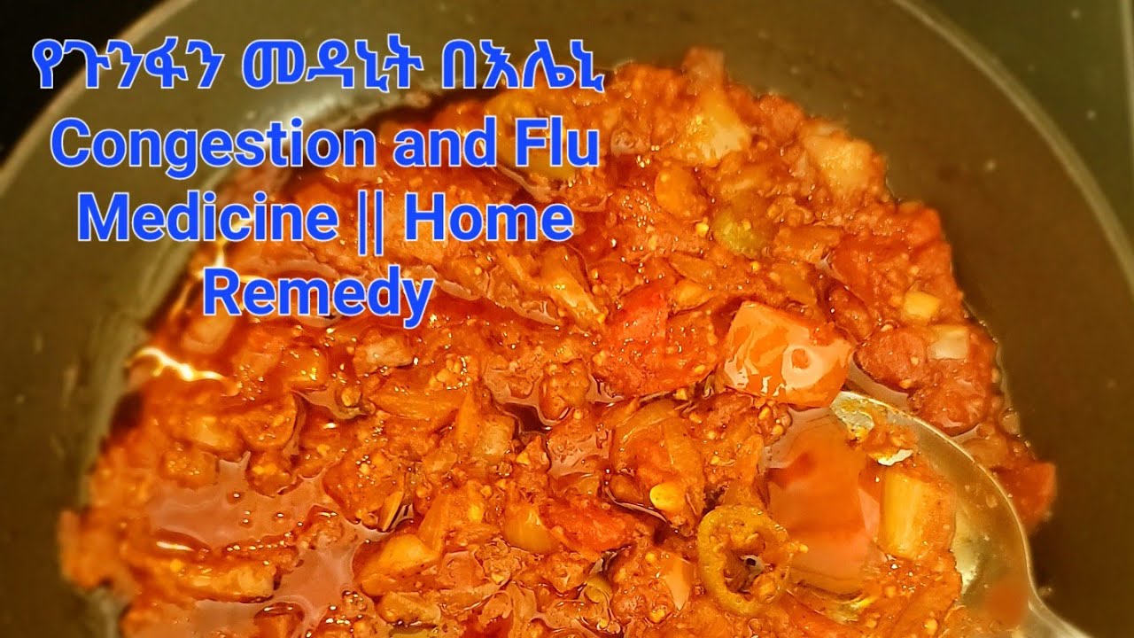 What is For Dinner! || Medicine for Flu and Cold like Congestion ...