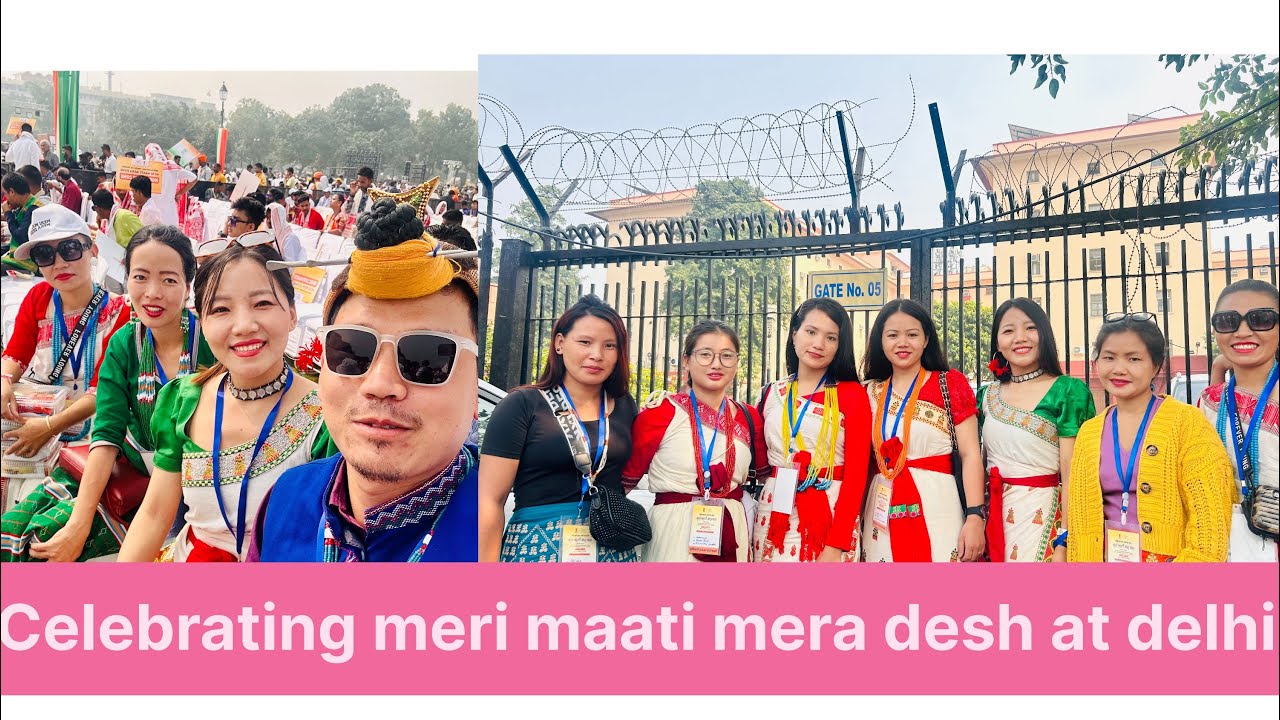 Meri maati mera desh/2nd day at delhi - YouTube